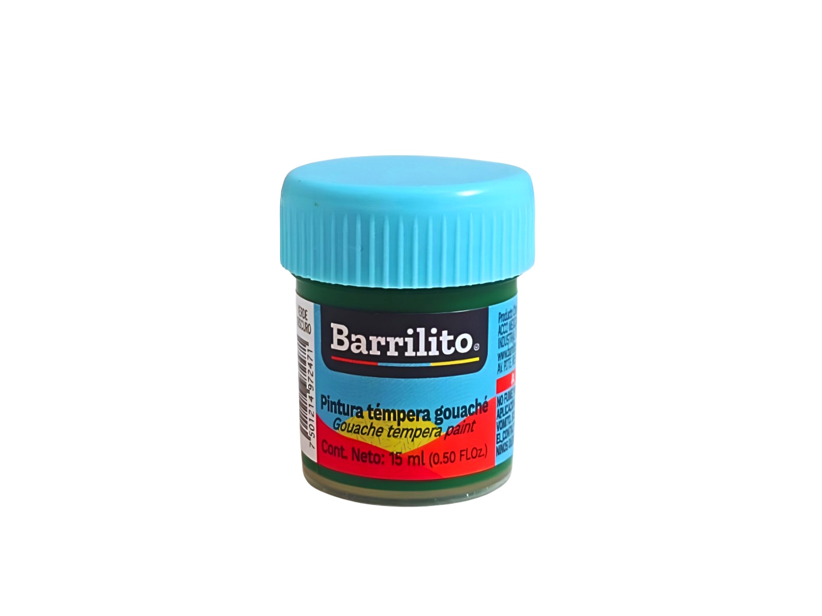 PINTURA TEMPERA 15ML VERDE OBSURO 72T 72723 BARRILITO - Proveedora de ...